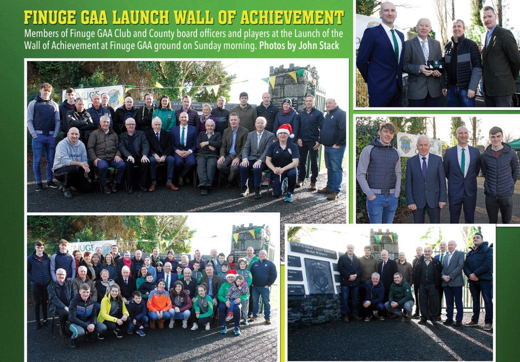Finuge GAA Launch Wall of Achievement - The Advertiser