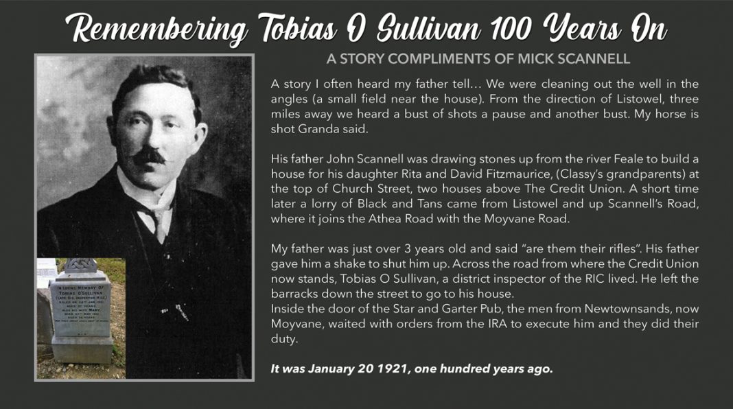 Remembering Tobias O Sullivan 100 Years On - The Advertiser