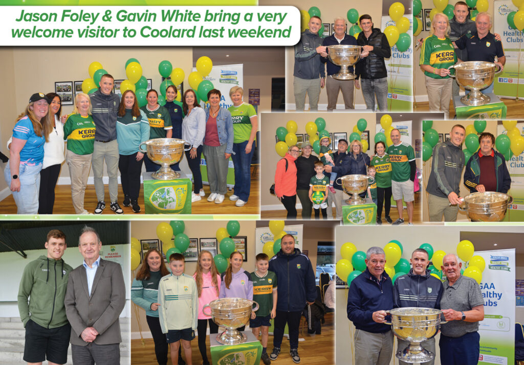 Jason Foley & Gavin White bring a very welcome visitor to Coolard last ...